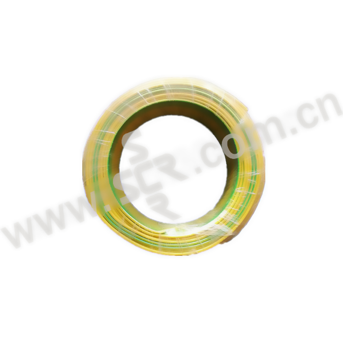 AIKE/艾克 阻燃铜芯聚氯乙烯多软电线 ZR-BV-450/750V 双色 95m 1卷-中儒股份商城